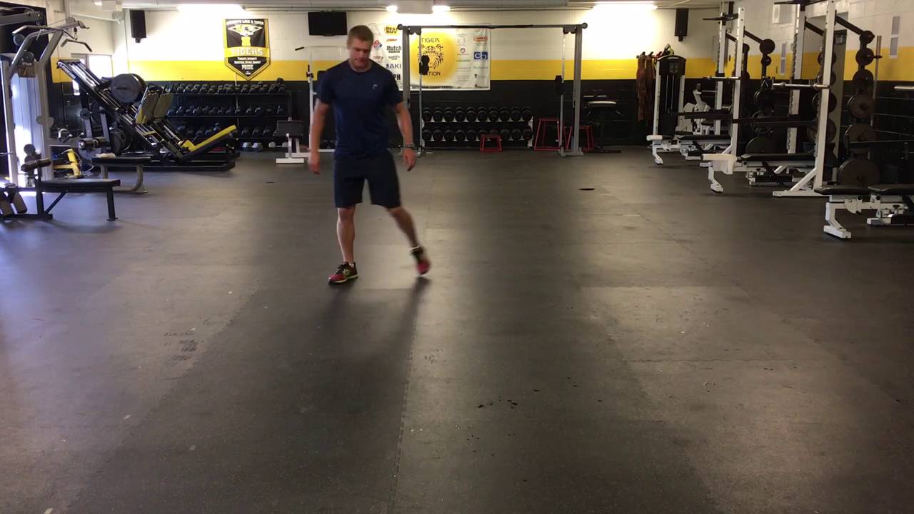 Single Leg Bound (single jump with landing) - YouTube