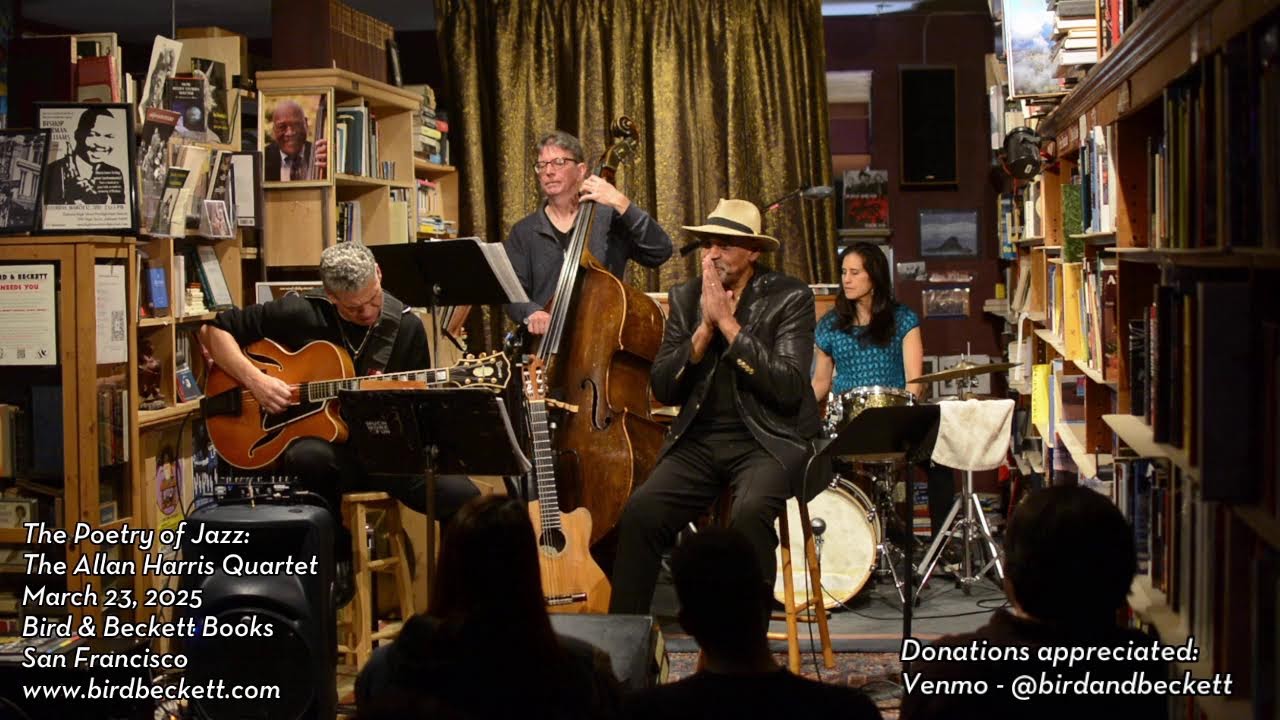 Allan Harris Quartet: The Poetry of Jazz - live music at Bird & Beckett ...