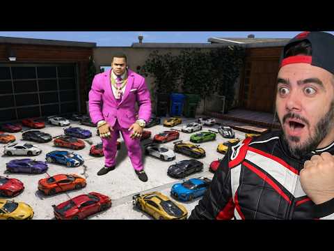 FRANKLIN SÜPER SPOR ARABALARINI KAÇIRDI - GTA 5 MODS