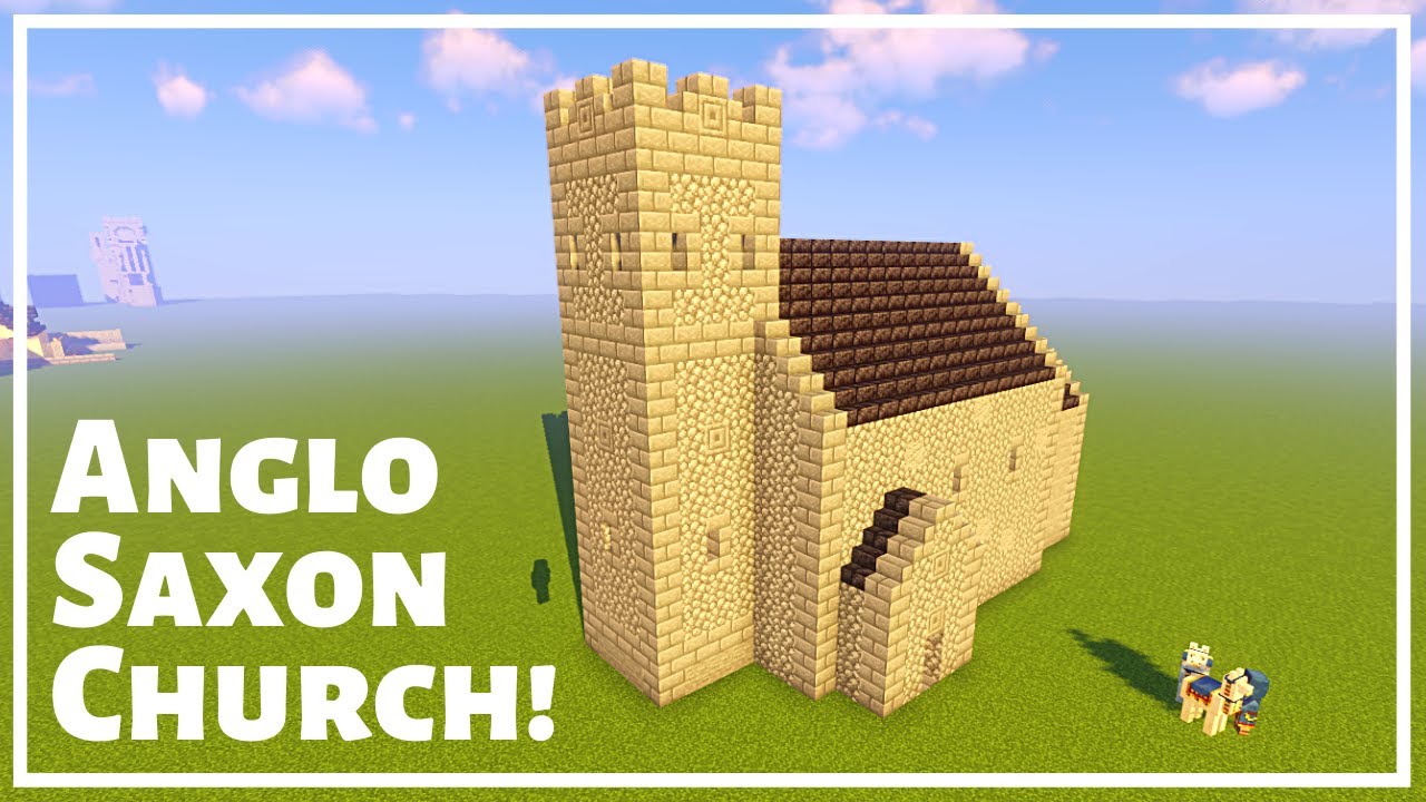 Minecraft Anglo Saxon Church Part 1 The Church - Build Tutorial - YouTube