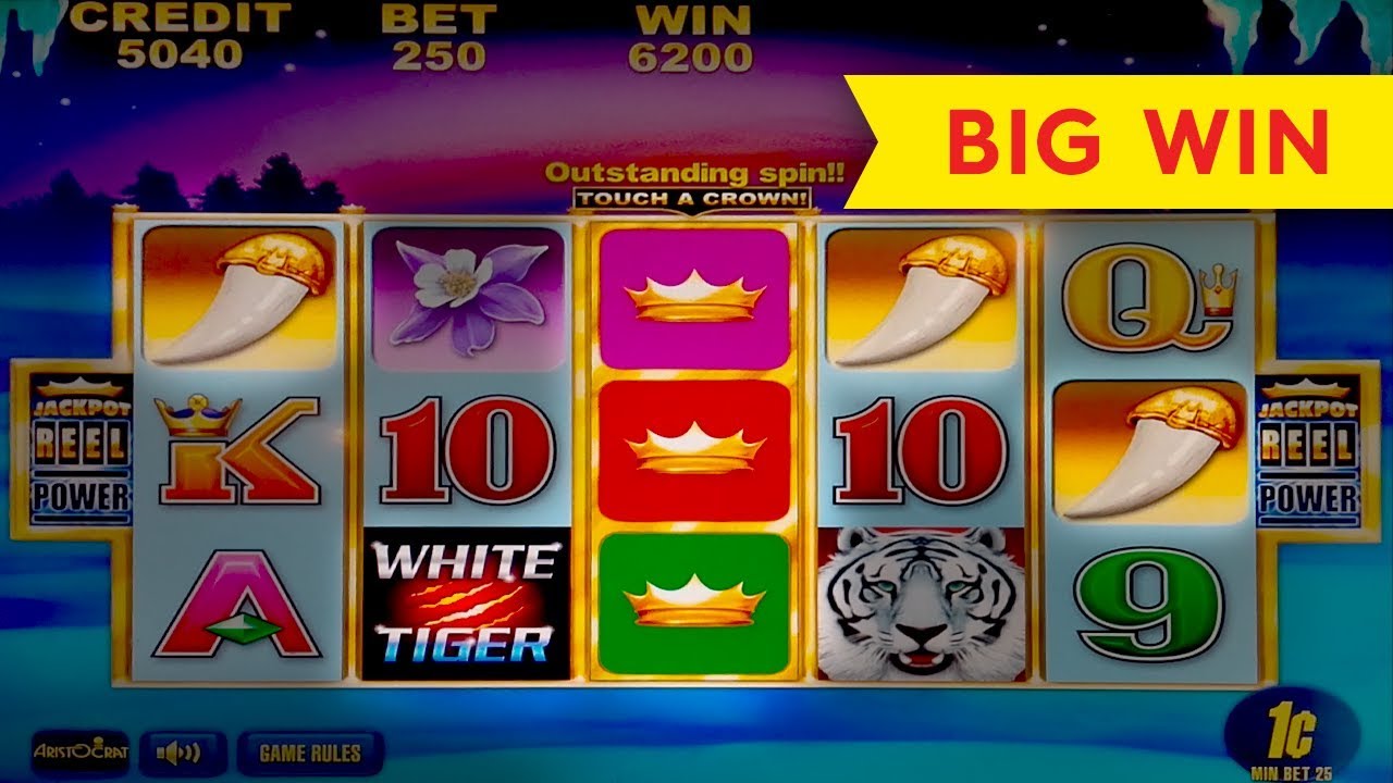 ULTIMATE SETUP! White Tiger Slot - HUGE WIN, AWESOME! - YouTube
