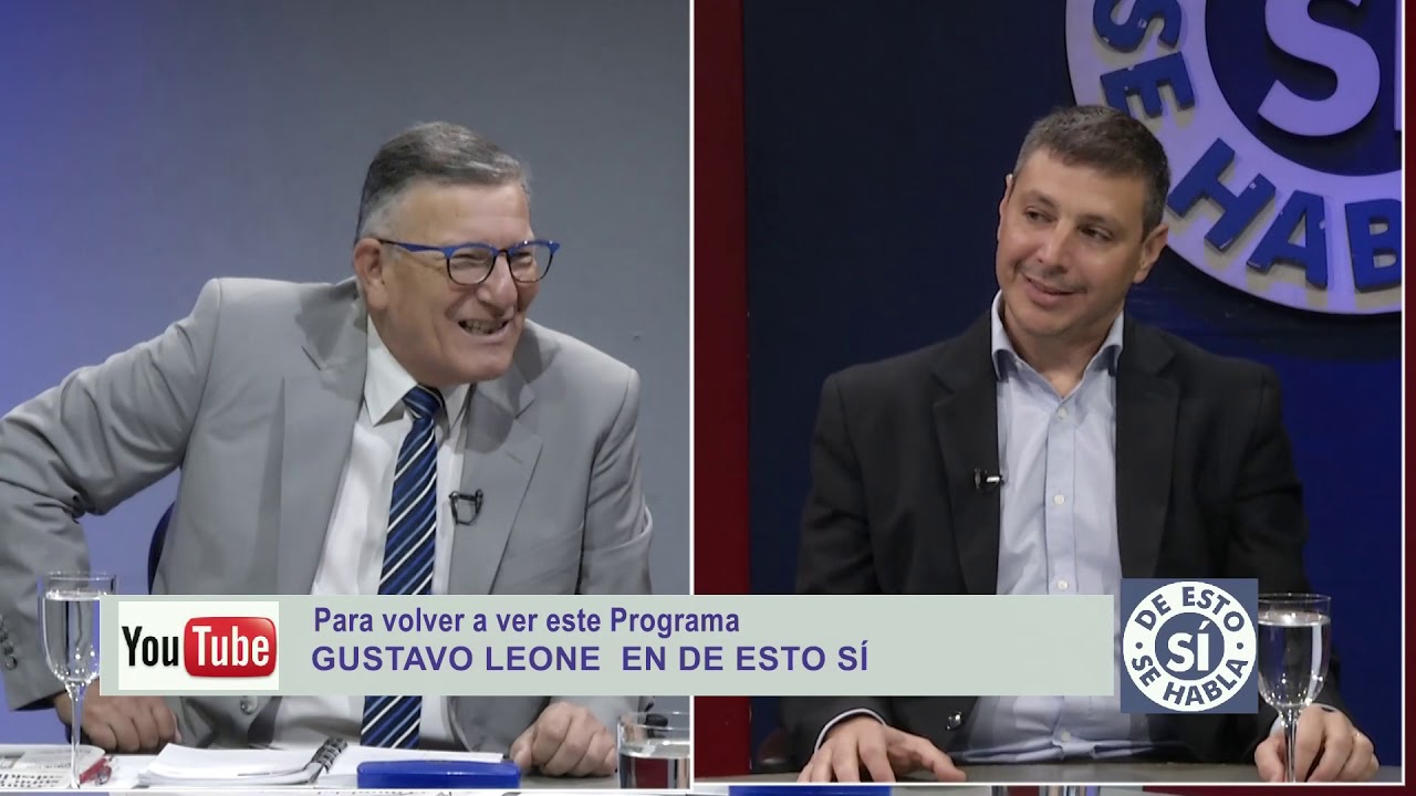 GUSTAVO LEONE EN DE ESTO SI SE HABLA PARTE 1 - YouTube