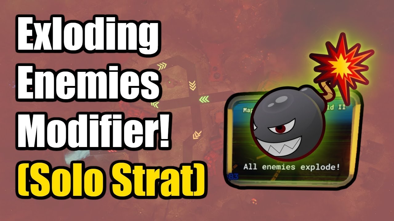 Solo Victory STRAT 💥 Exploding Enemies Modifier Trial | Wrecked Battlefield 2 (Roblox TDS) - YouTube