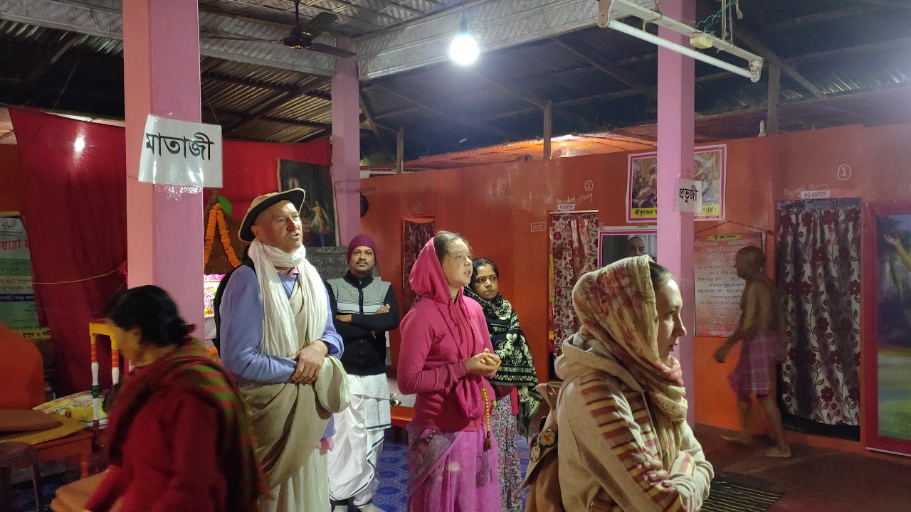 Iskcon devotee in dharmanagar - YouTube