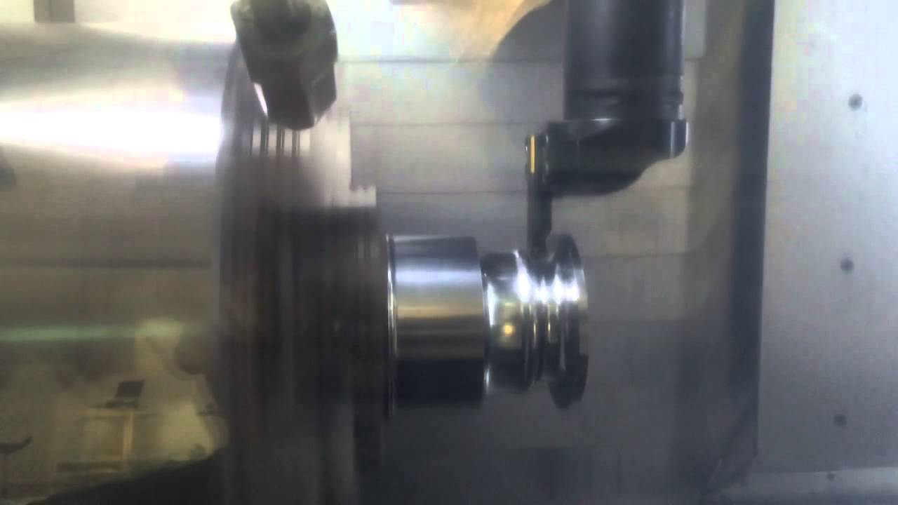 CTX Beta 1250 TC - RCMT D10 - Trochoidal Grooving - YouTube