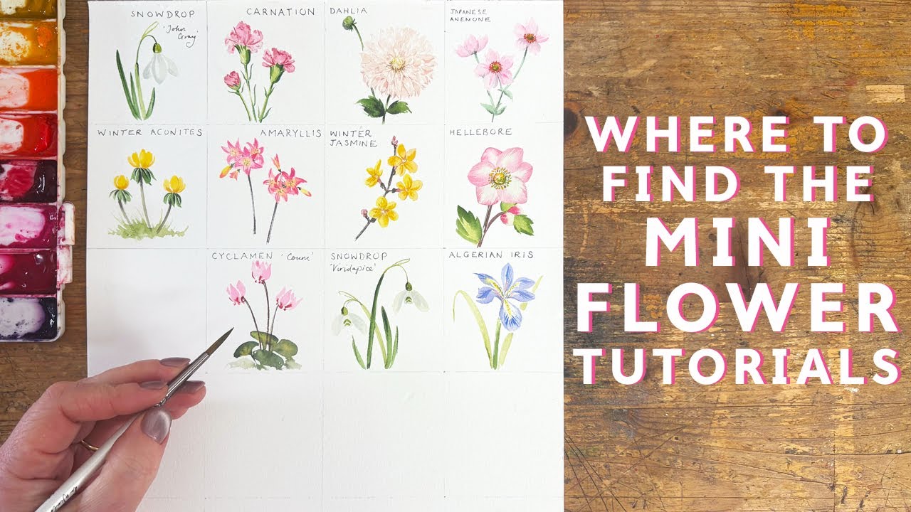 Find ALL the Viral Mini Flower Tutorials in ONE Place! - YouTube