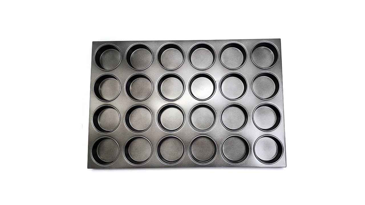 Custom made round cupcake muffin baking pans for industrial commercial ...