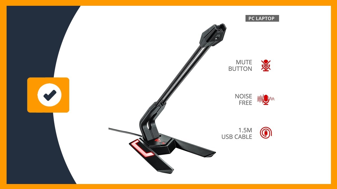 Trust GXT 210 - Micrófono Gaming USB para PC, PS4, PS5 - YouTube