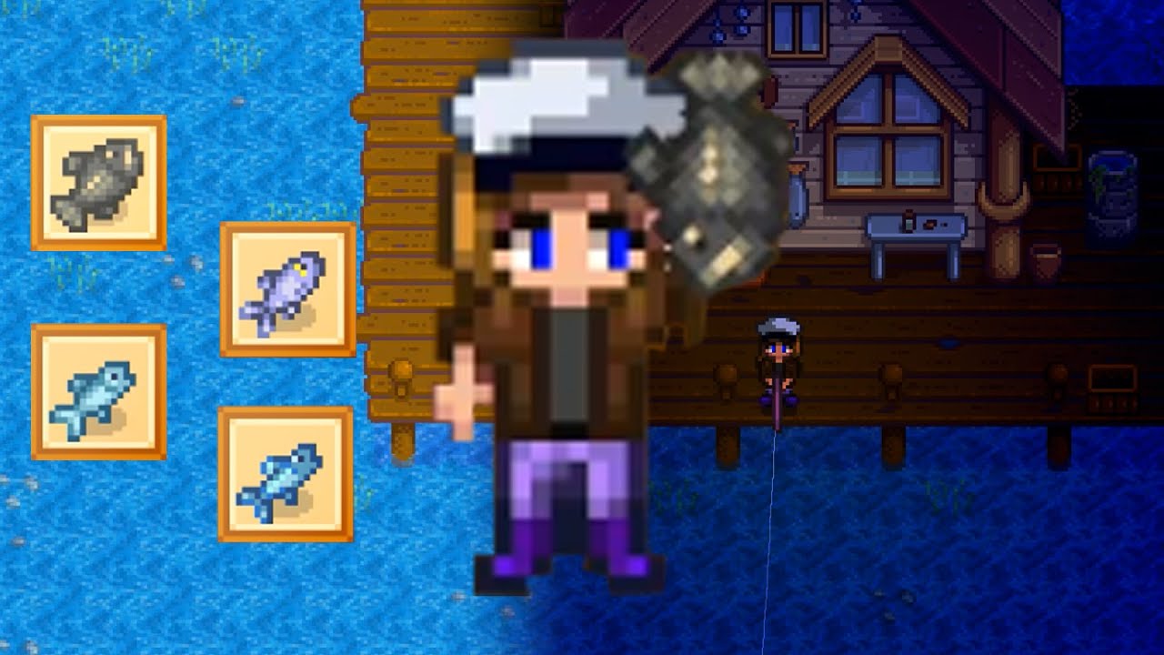 SPRING OCEAN FISHING Stardew Valley [All day and all night] - YouTube
