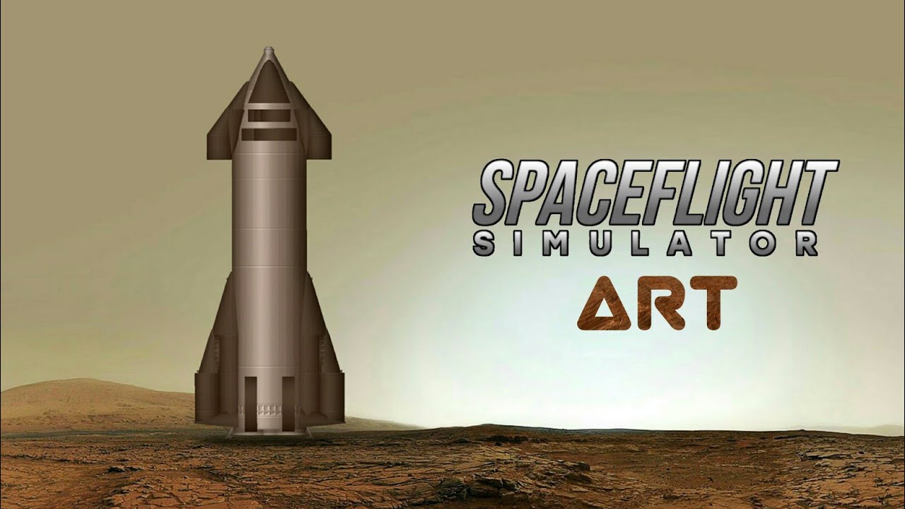 How To Make Spaceflight Simulator Art - YouTube