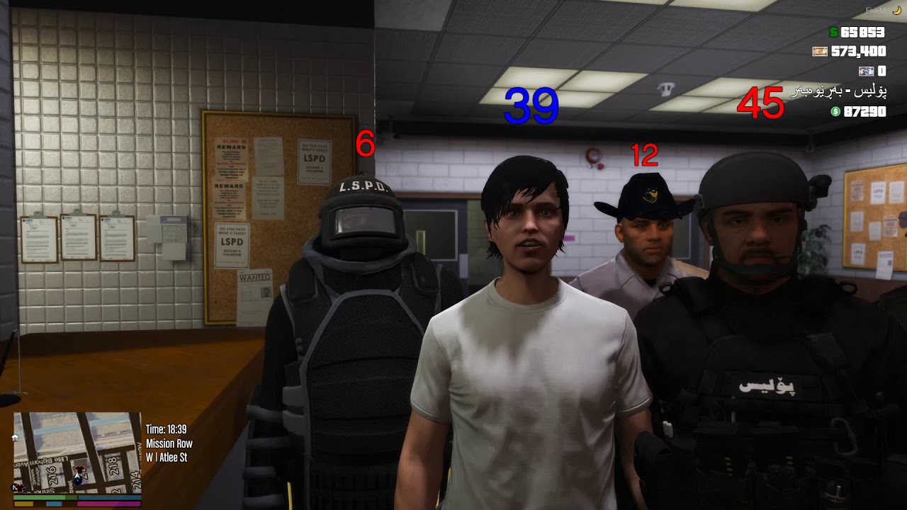 FIVEM KURDISTAN RP گەورەترین سێرڤەری کوردی ~ بارمتەکە - YouTube