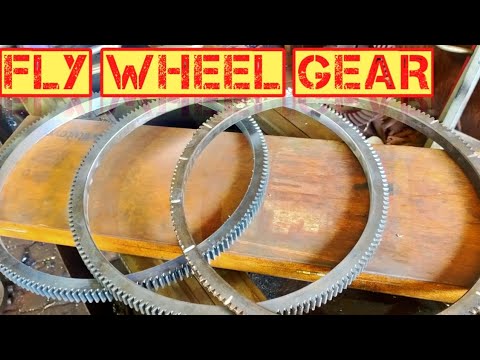 CARA BUBUT FLY WHEEL/RING GEAR AGAR TIDAK BERUBAH UKURANYA - YouTube