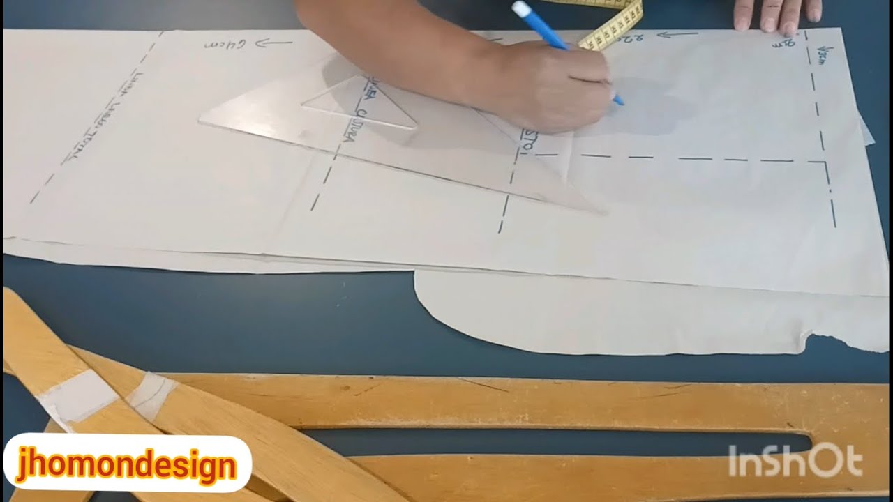 ELABORACION MOLDE DE CHOMPA MUJER (PASO A PASO PARTE 3) - YouTube