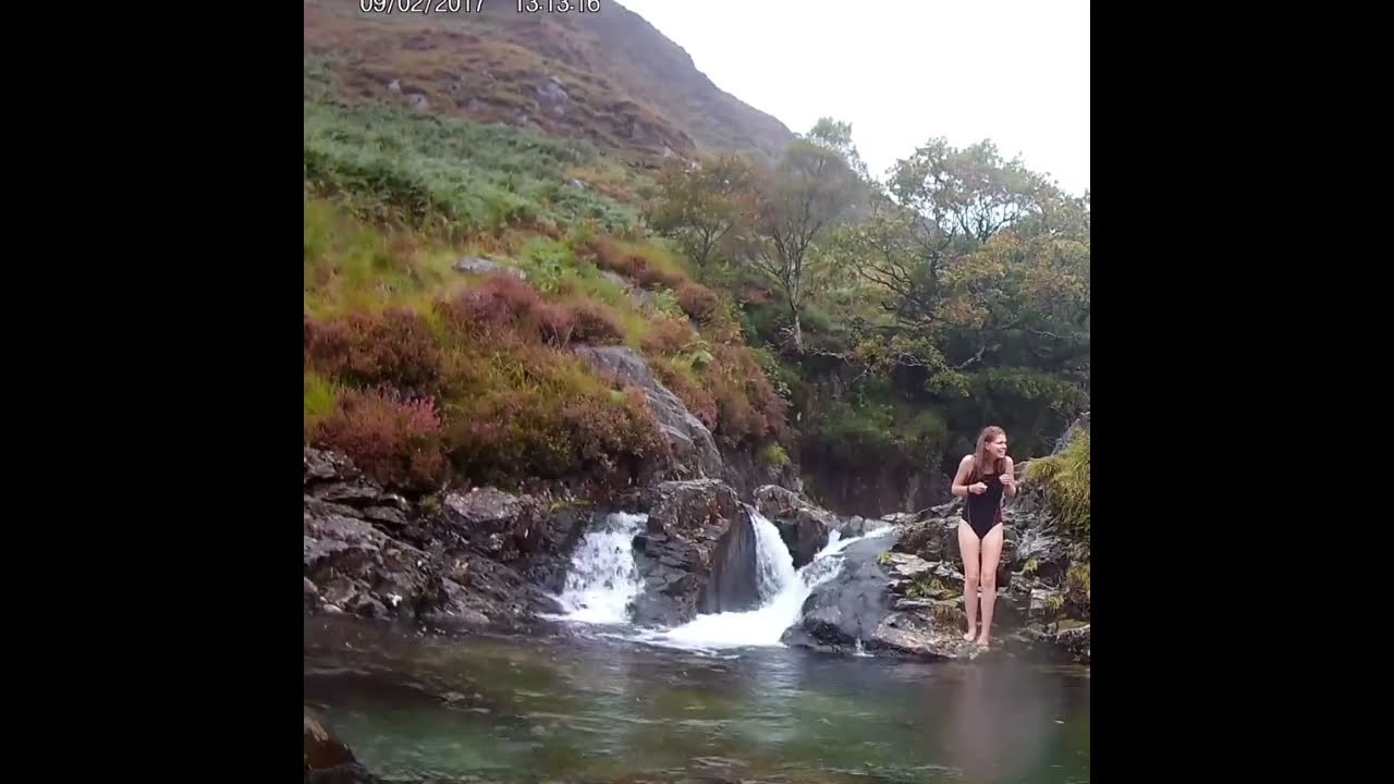 Wild Swimming in Snowdonia || Invigorating cold water swimming #shorts ...