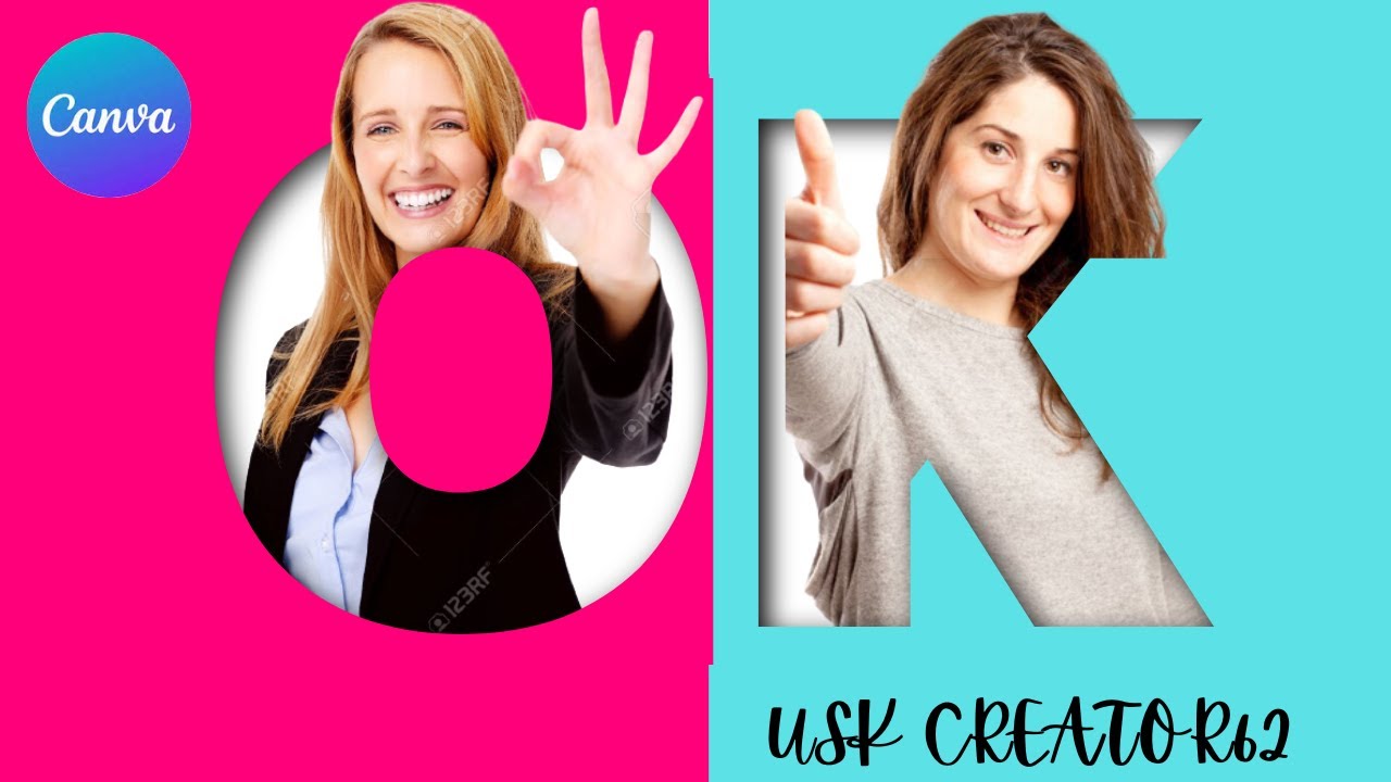 Canva Tutorial Paper Cut Effect - YouTube