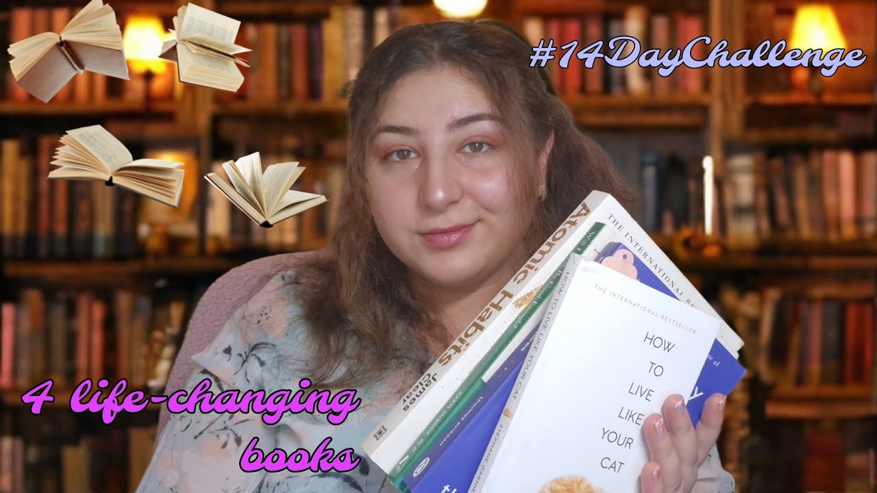 4 Life-Changing Books + My 14-Day Transformation Challenge 🌟 - YouTube