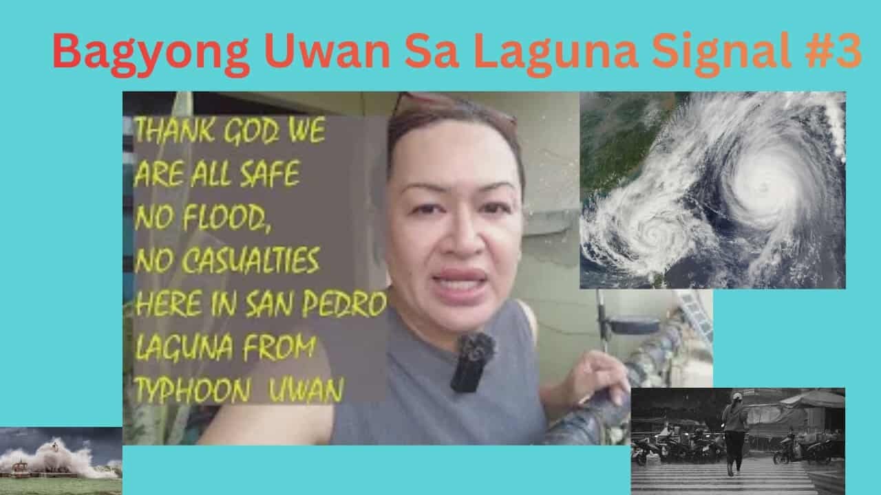 Typhoon Uwan in Calabarzon signal number 3!!! - YouTube