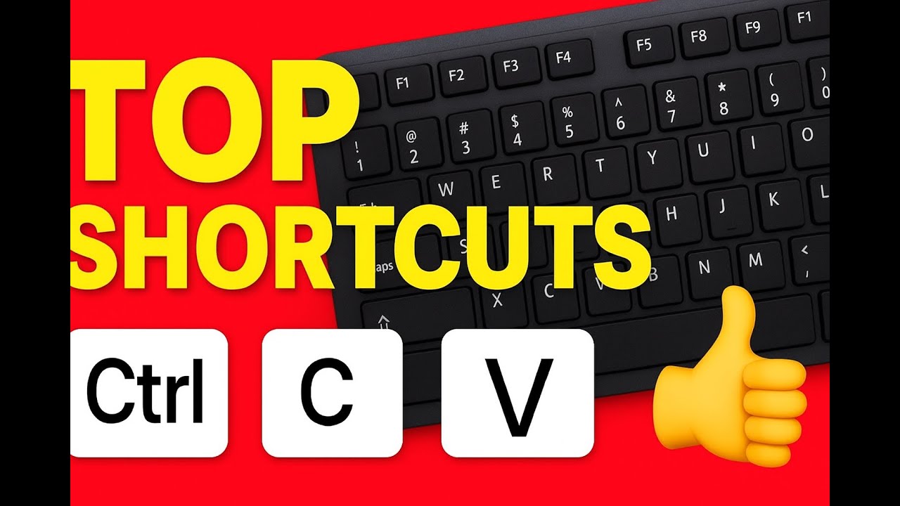 Keyboard Shortcuts for Beginners | Boost Productivity on PC/Laptop ...