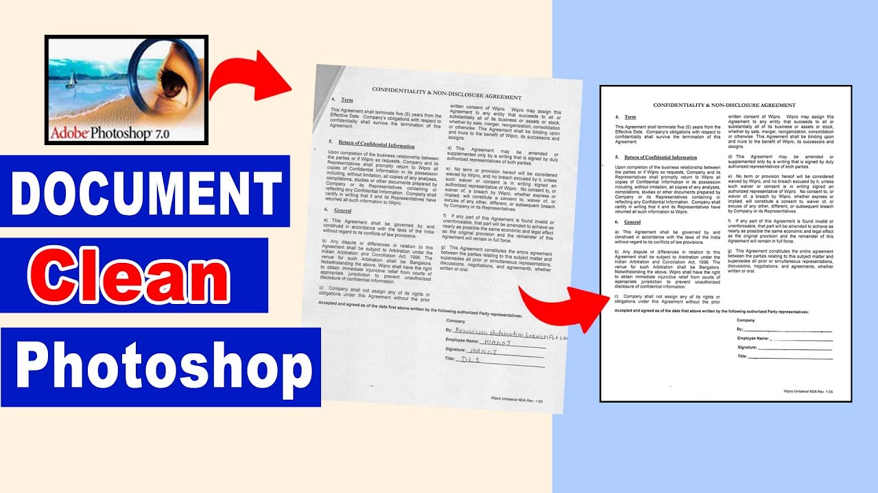 Clean Document in Photoshop | How To Clean Document In Photoshop - YouTube