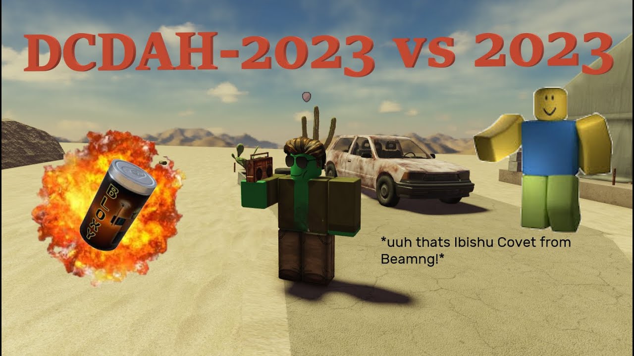 Now vs Then-Drive Cars Down A Hill (DCDAH) (Roblox) - YouTube