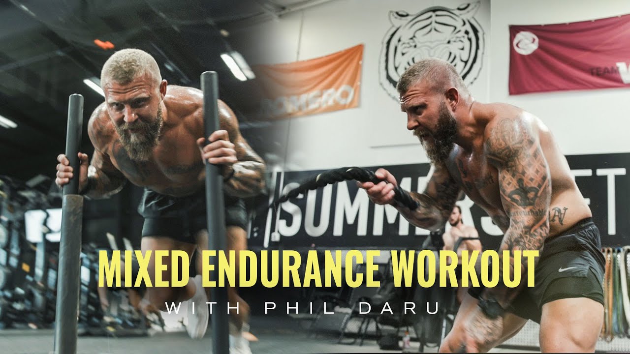 Mixed Endurance Workout | With Elite Baseball Coach - YouTube