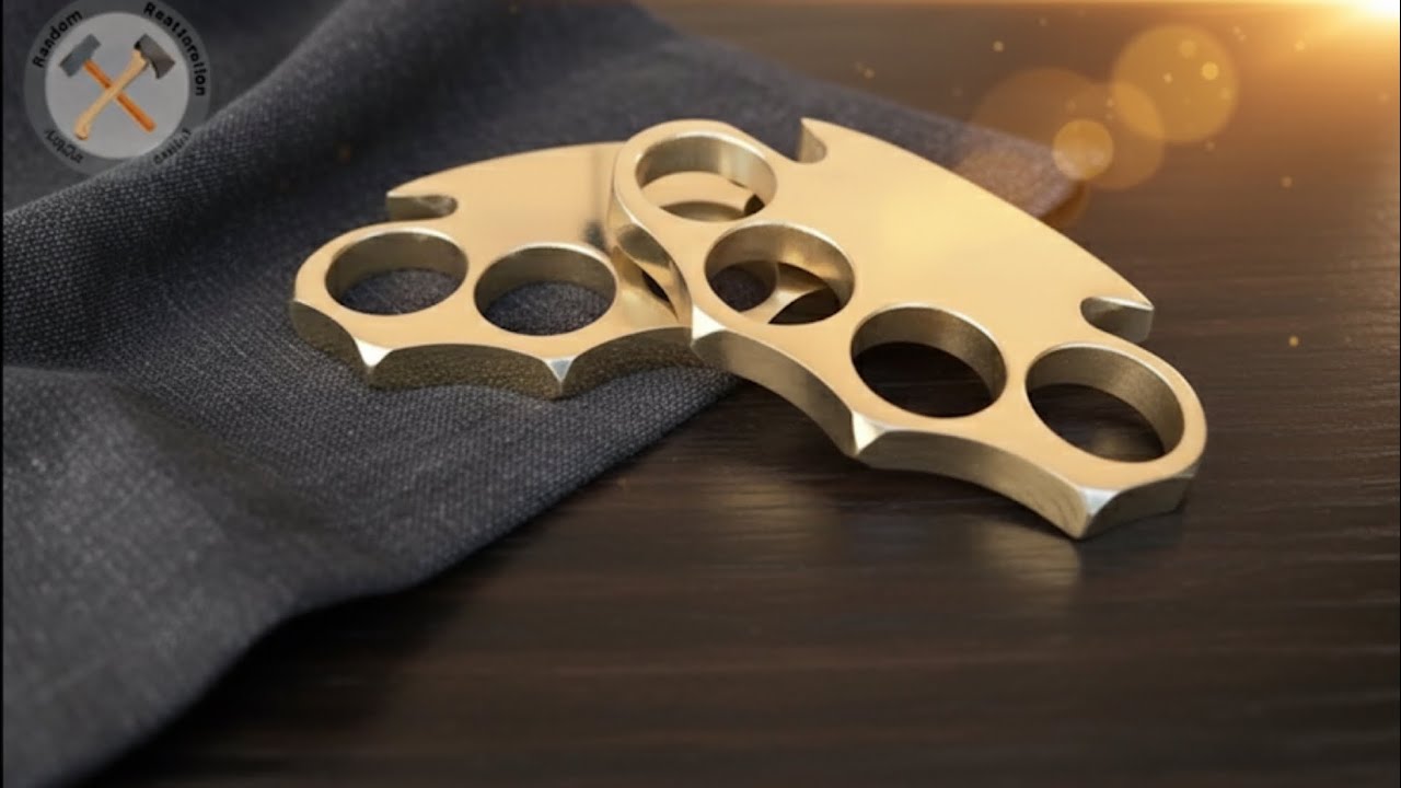 Making DIY Knuckles *Brass Casting* - YouTube