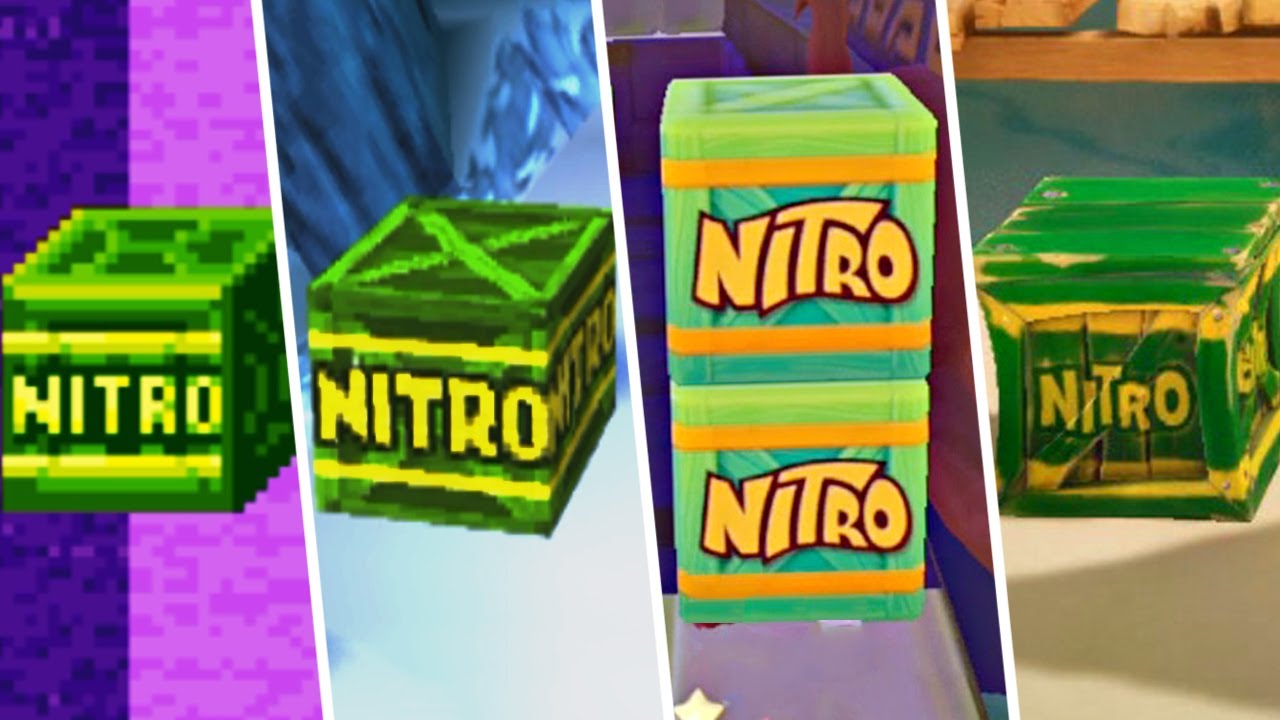 Evolution of Nitro in Crash Bandicoot games (1997 - 2020) - YouTube