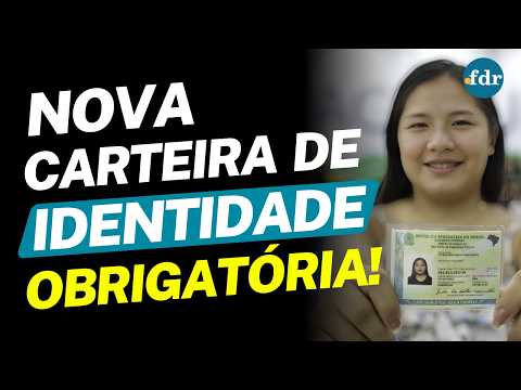 NOVO RG: VEJA COMO TIRAR A NOVA CARTEIRA DE IDENTIDADE NACIONAL (CIN)