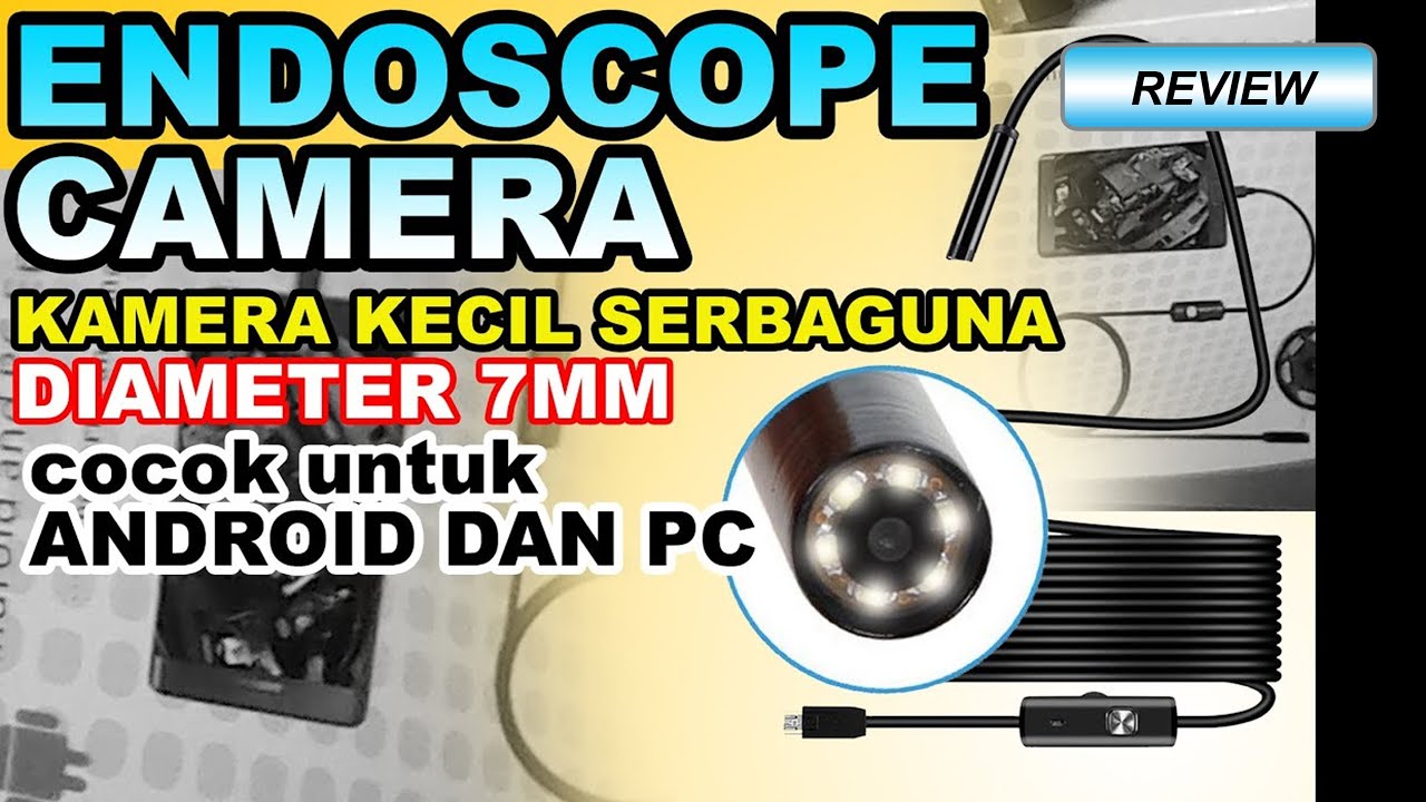 ENDOSCOPE CAMERA FOR ANDROID AND PC REVIEW - YouTube