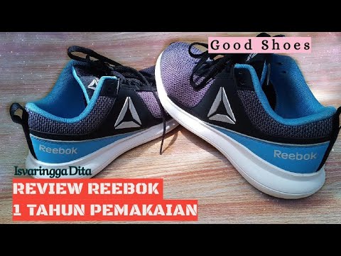 REVIEW 1Y3001 REEBOK SHOES 1 TAHUN PEMAKAIAN - 1 YEAR USED - YouTube