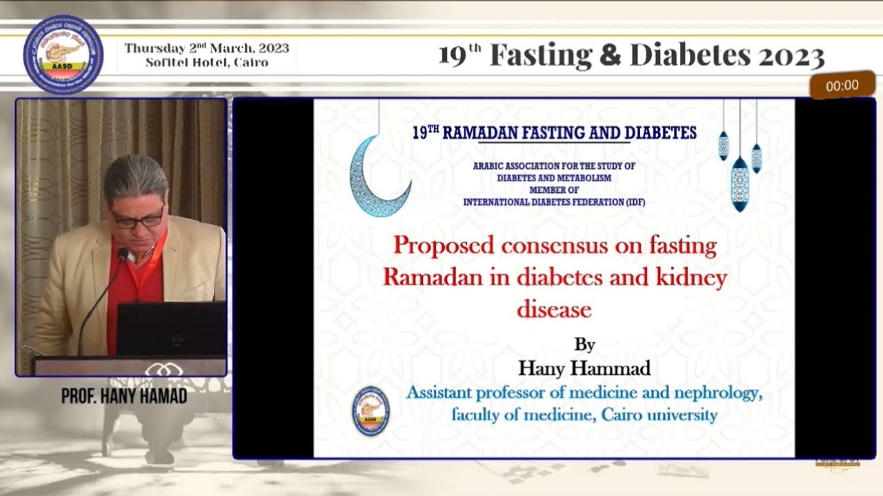 Proposed consensus on fasting Ramadan in diabetes and kidney disease ...