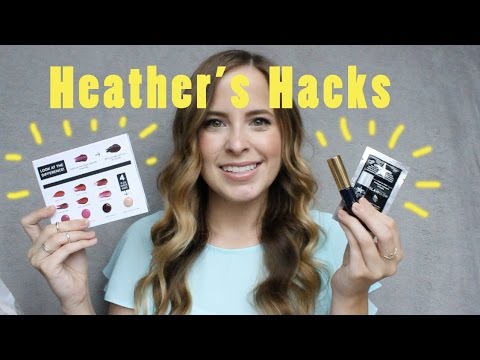 Heather's Hacks: Traveling with Samples | Heather Pickles - YouTube