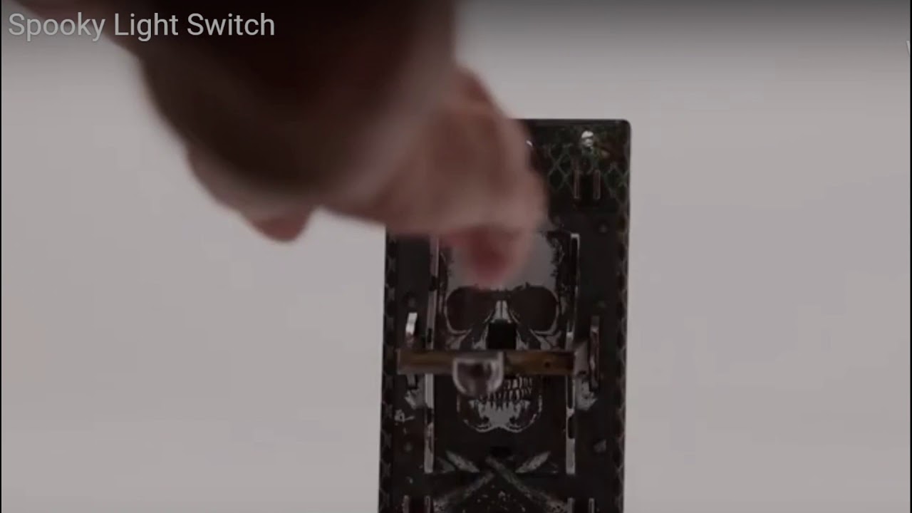 Spooky Light Switch - YouTube