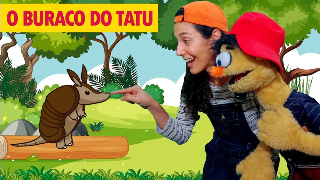 O buraco do tatu - Sérgio Capparelli |Poesia Cantada infantil # ...