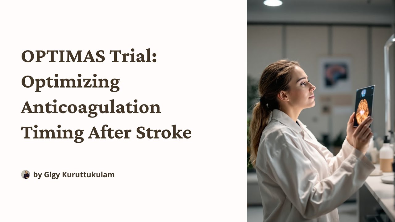 OPTIMAS Trial - Review by Dr Gigy Kuruttukulam - YouTube