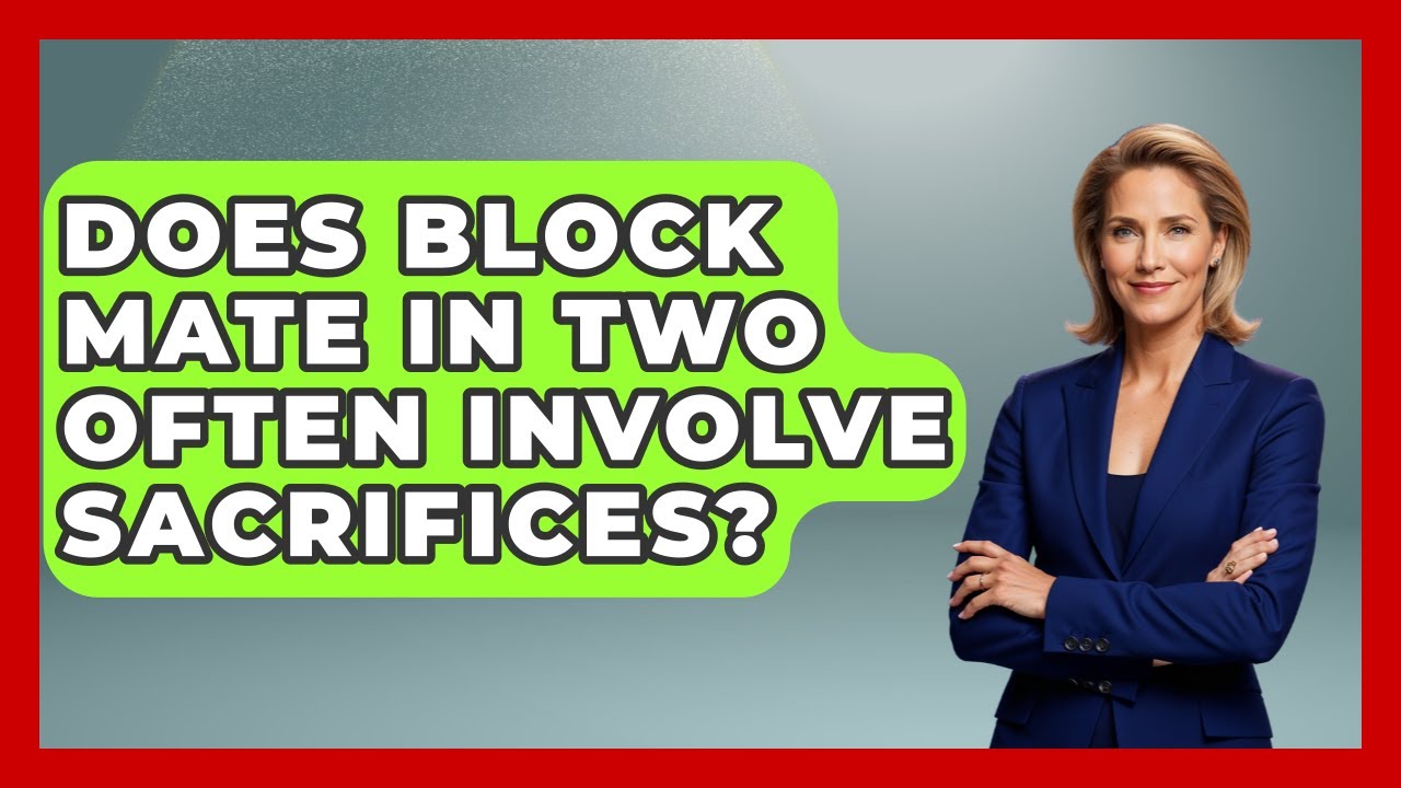 Does Block Mate In Two Often Involve Sacrifices? - The Chess Codex ...