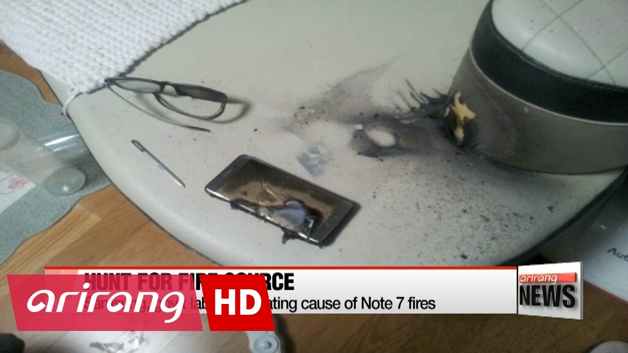 Gov't, Samsung co-investigate cause of Galaxy Note 7 fires - YouTube