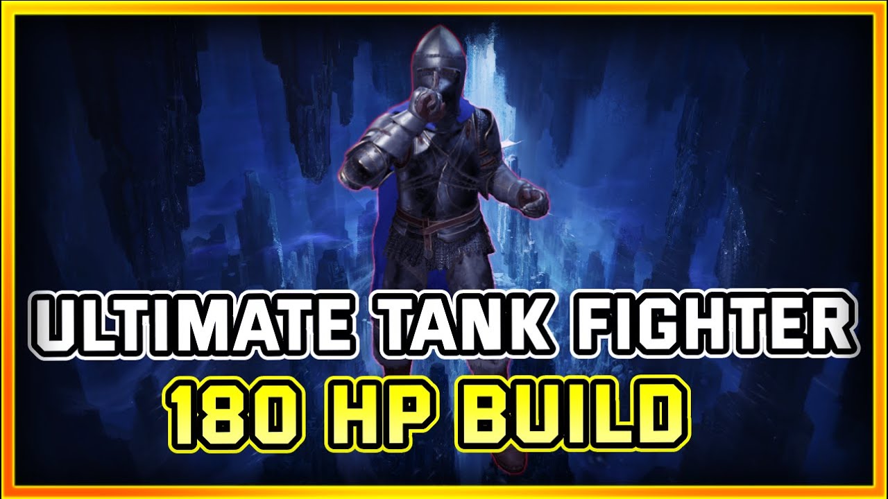 160 HP TANK WIZARD SOLOS & Tank Fighter Gameplay | Dark and Darker ...
