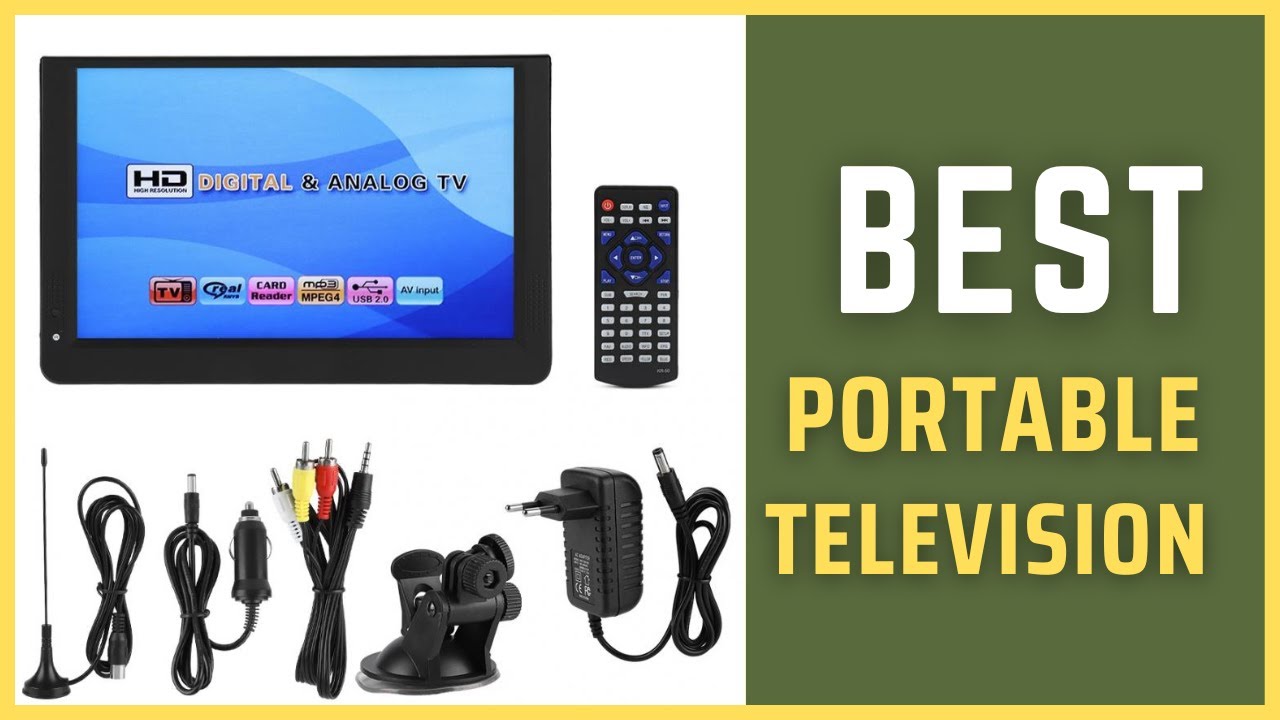 Best Portable TV | Rechargeable LEADSTAR D12 12 Inch Portable Mini ...