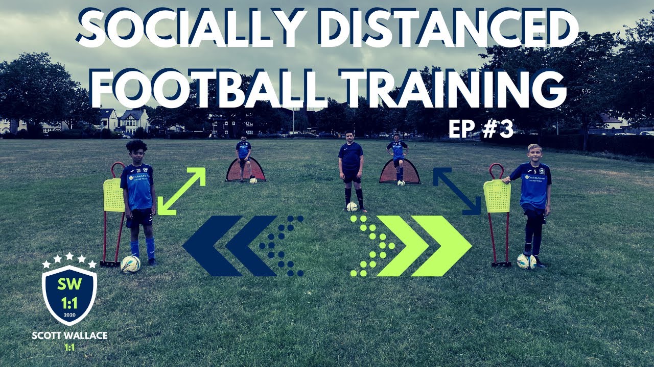 Socially Distanced Football Training | Ep #3 - YouTube