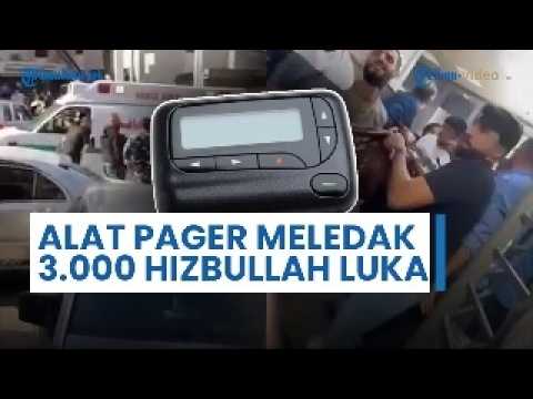 Alat Komunikasi Pager Meledak, Hampir 3.000 Pejuang Hizbullah & Warga ...