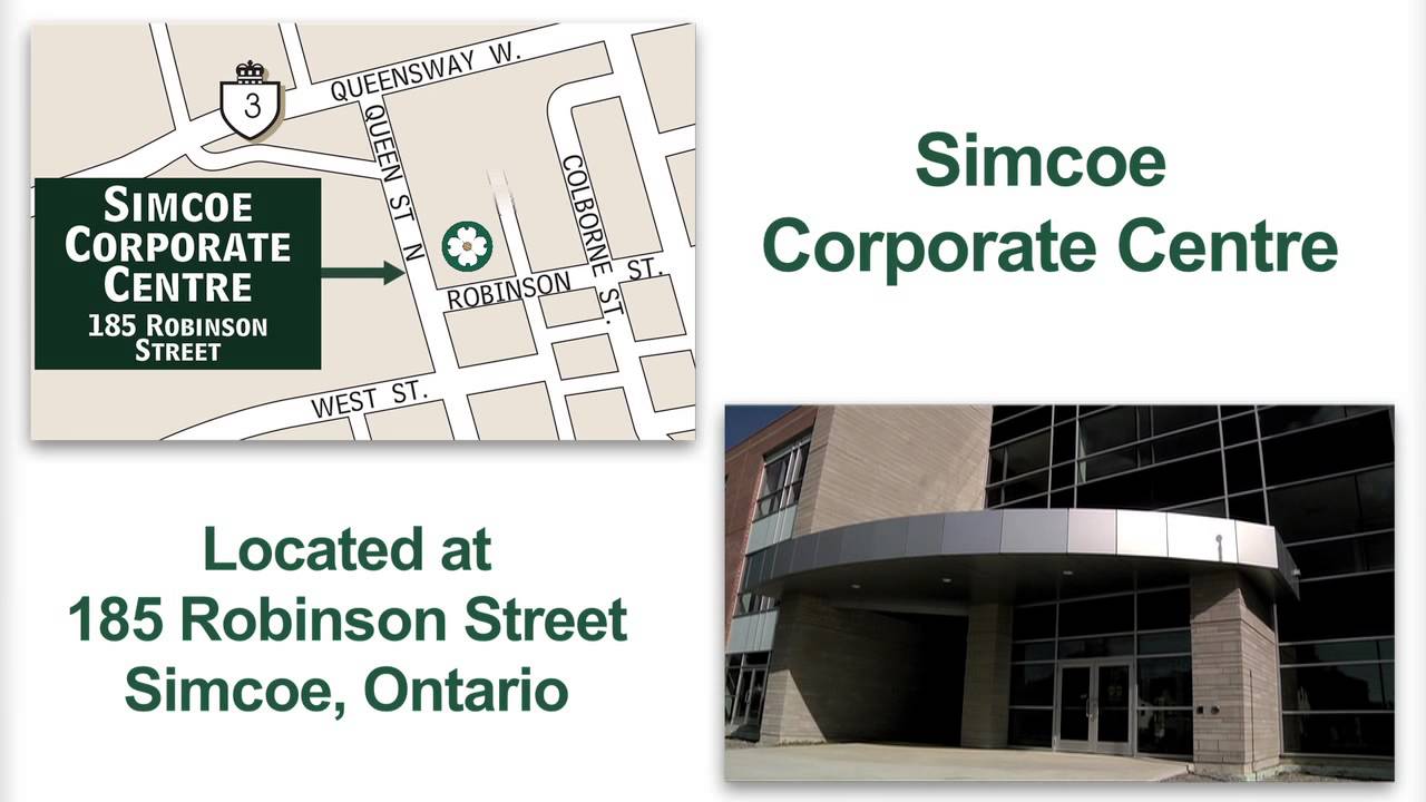 Norfolk County offices moving to Simcoe Corporate Centre - YouTube