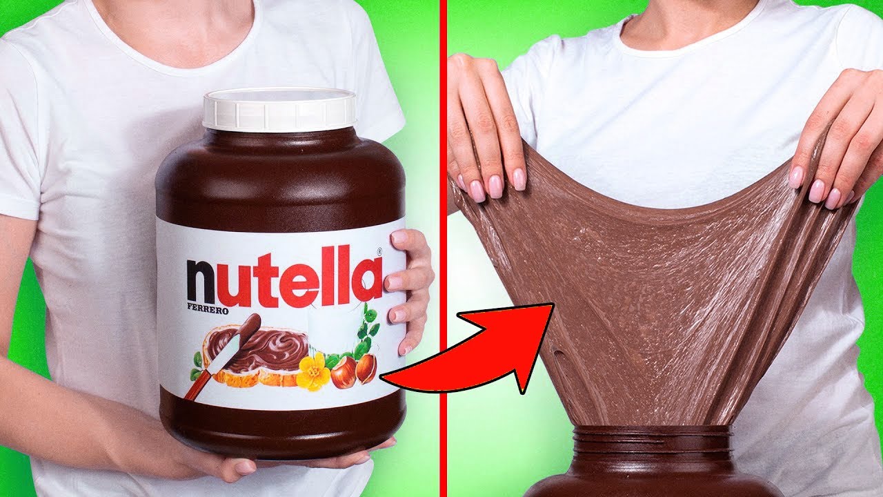 Cool And Tasty Nutella Ideas 💟😍🍫 7 Amazing Experiments! - YouTube