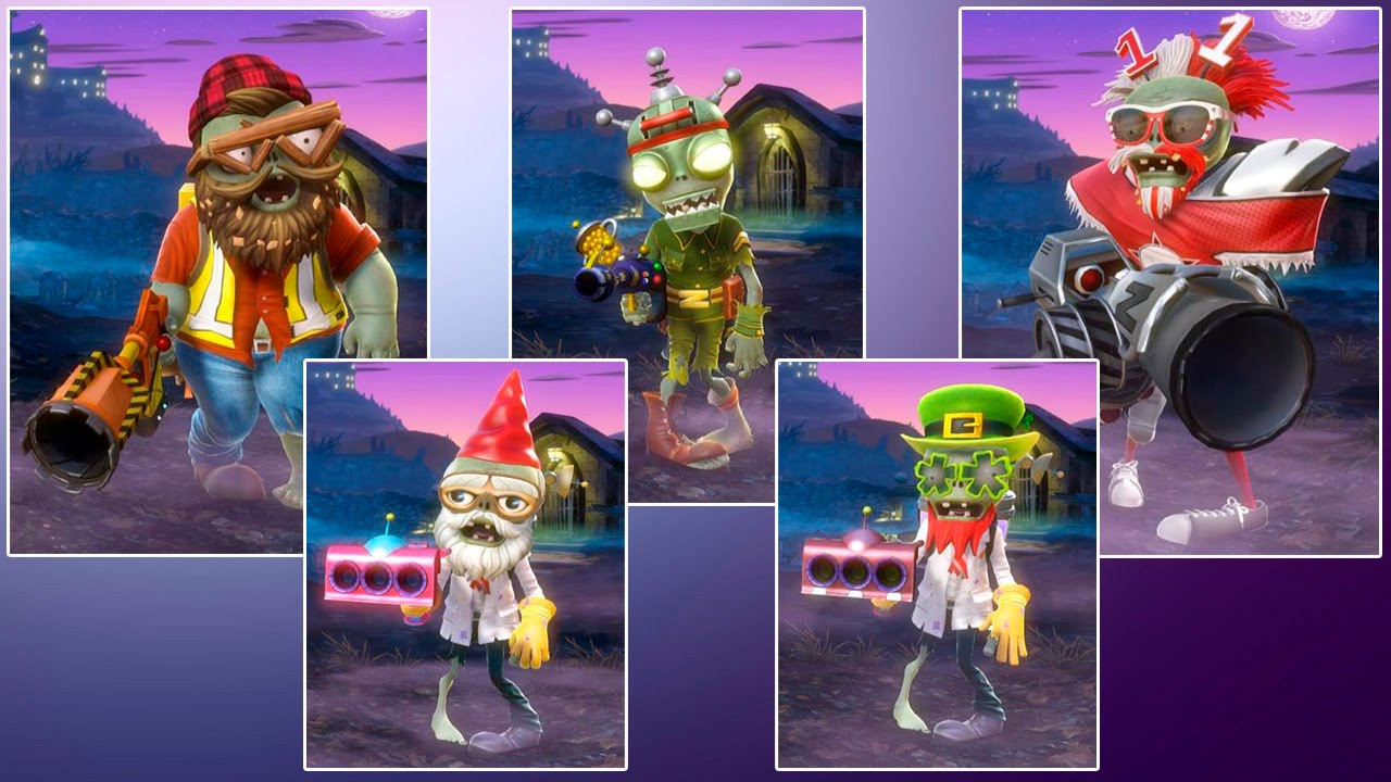 Appearance, Costumes - Plants vs Zombies Garden Warfare: "Legends of ...