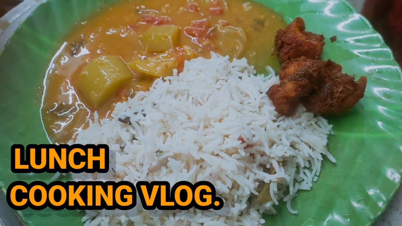 Friday lunch cooking vlog/dalcha nai soru recipe/muslim style gheerice ...