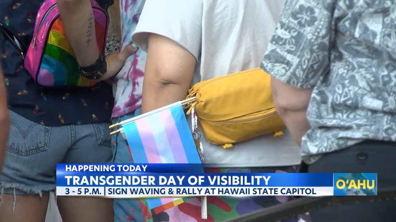 Celebrating transgender people of Hawaii in 'Day of Visibility' - YouTube