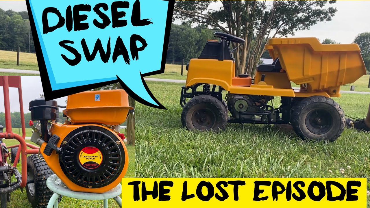 196cc Diesel Kill Switch! Lost footage of Diesel PowerWheels ...