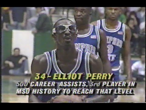 Memphis State Elliot Perry 25pts @ Tulane | FULL GAME: Feb 07, 1991 ...