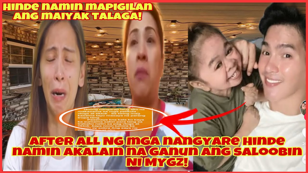 🔴LANY TESORERO NAIYAK SA NATAGPUANG SULAT NI MYGZ KAY MAHAL! - YouTube