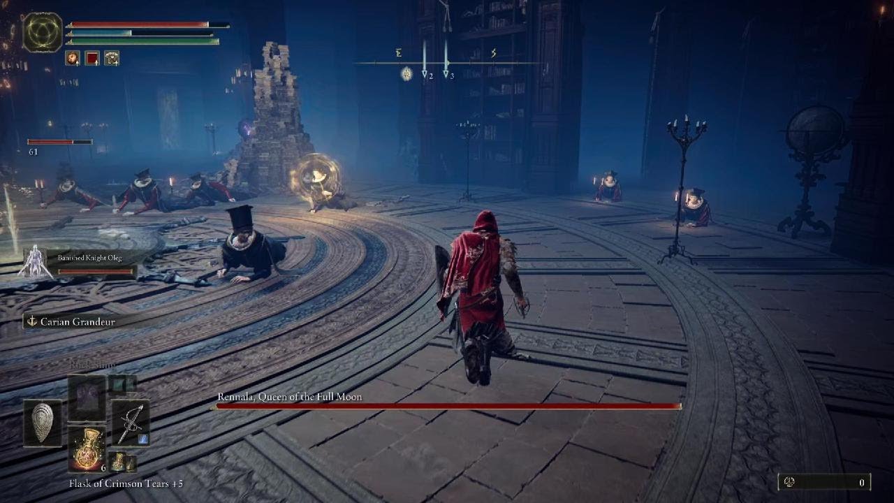 ELDEN RING_Rennala boss fight mage pov. - YouTube